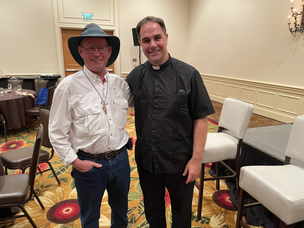 Catholics back at conferences in-person; Steve wins an award ...