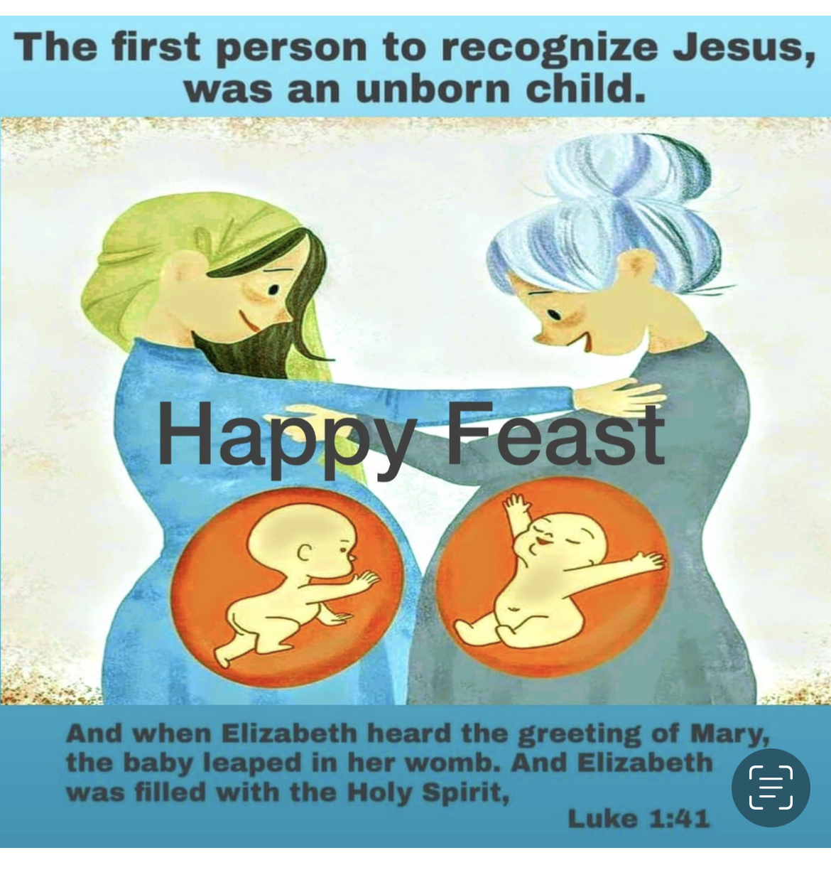 Who Was the 1st Person to Recognize Jesus? – Defenders of the Catholic ...